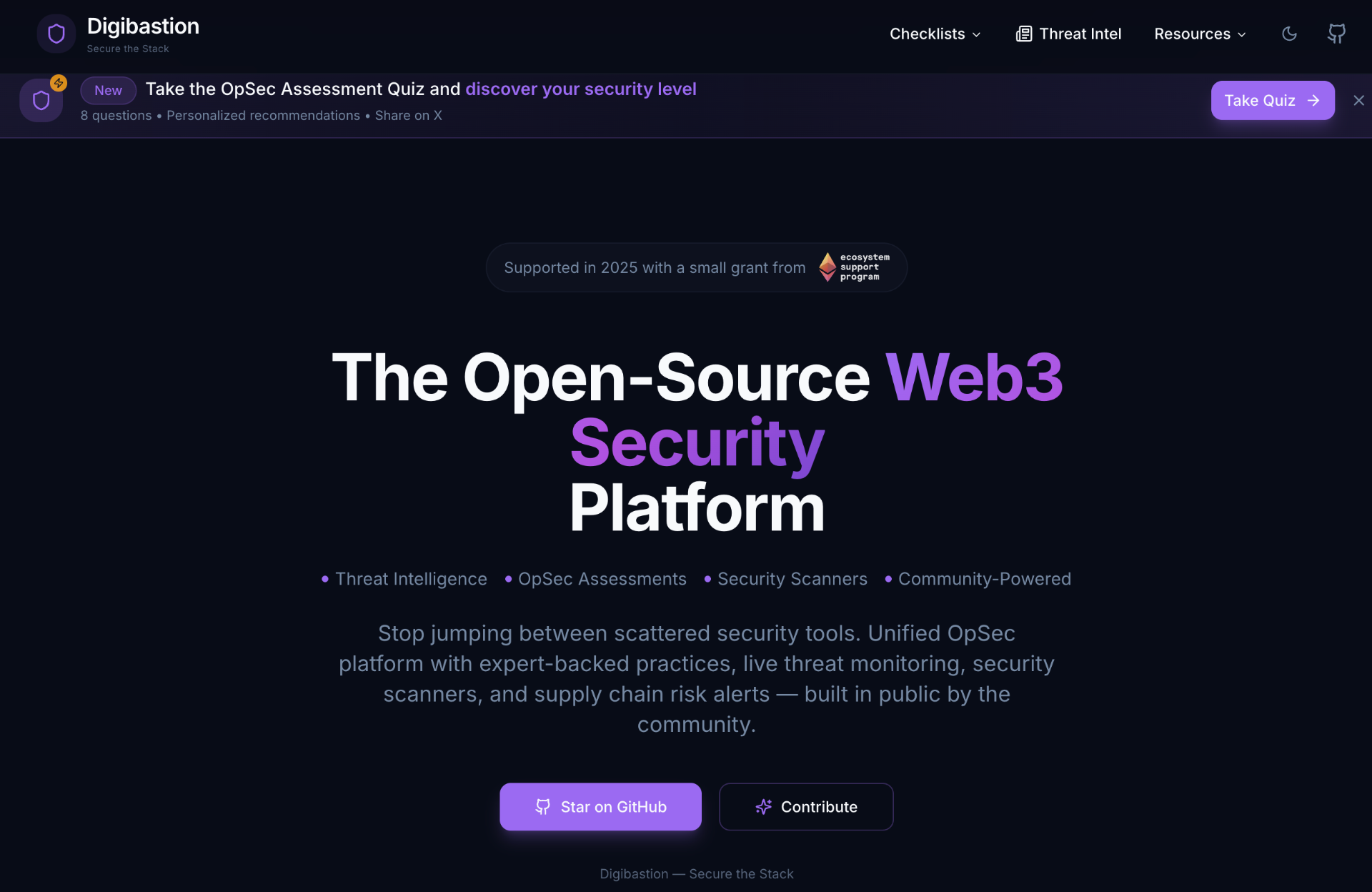 Digibastion - Web3 Security Checklist & Resources